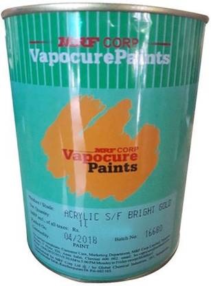 MRF CORP VAPOCURE PAINTS 1 BRIGHT GOLD Functional Wall Paint Price in ...