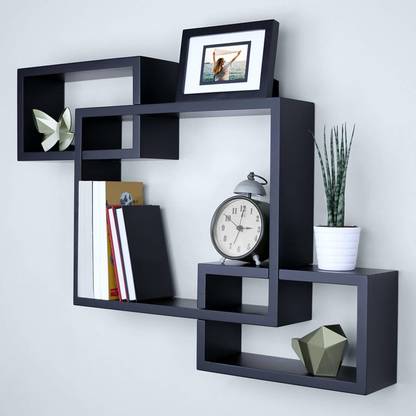 Axe craft Intersecting Floating Shelves 3 Cube Square Wall Mounted ...