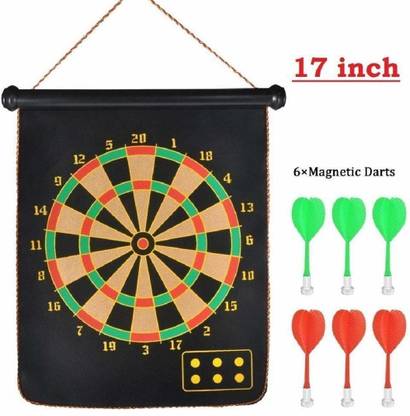 Sshakuntlay Dart Game with 6 Colourful Magnetic Power and Solid Darts ...