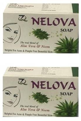 Nelova Aloe Vera & Neem Soap (Pack Of 2 x 75G) - Price in India, Buy ...