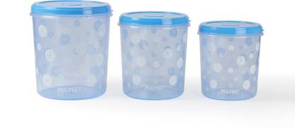POLYSET Polyset Star Container ( 1 ltr, 2 ltr, 4 ltr) - Blue - 7 L ...
