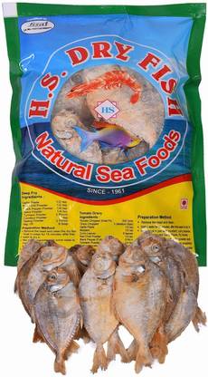 H.S Dry Fish Dry Silver Belly Fish (Mullan) 100g Supreme 100 g Price in ...