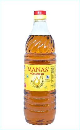 MANAS GOLD Mustard Oil 1L (Home Pantry Groceries Items Kitchen and Home ...