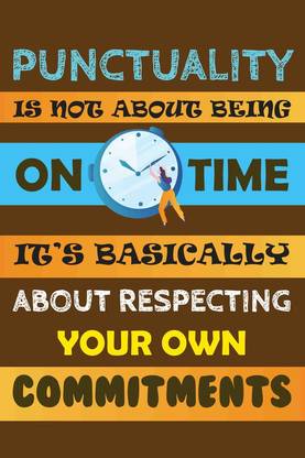 Punctuality \ Quotation Poster |Wall Décor | Decorative Poster | Wall ...