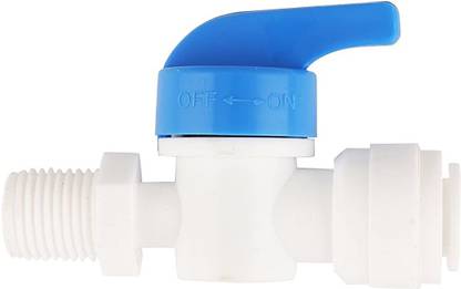 KRPLUS 3/8" Inch Plastic Inlet Valve for 3/8" RO Pipe Tubing suitable ...