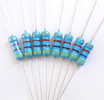 jivith 4.7K-OHM(4K7) RESISTOR,5%,CFR,100PCS,1/4 WATT Variable Resistor ...