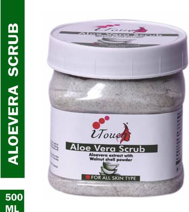 I TOUCH HERBAL ALOE VERA SCRUB 500 ML Scrub Price in India - Buy I ...