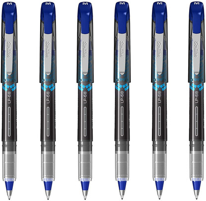 Office Home & Living 10 Metallic Turquoise Vortex Black Ink ball point ...