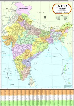 India Forest Map Photographic Paper - Maps posters in India - Buy art ...