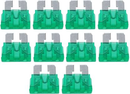 PANISTHA 30 AMP Blade Fuse 10 Pieces Standard Size Blade Fuse -30 AMP ...