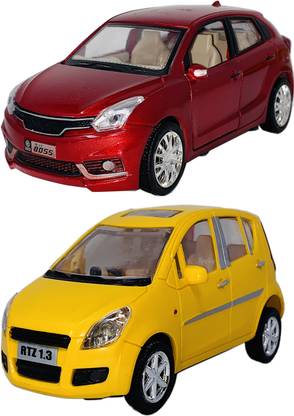 Gift Box 2 Small Size Plastic Made Indian Minature Model Car Toy + Ritz ...