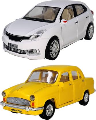 Gift Box 2 Small Size Plastic Made Indian Replica HatchBack Car Toy ...