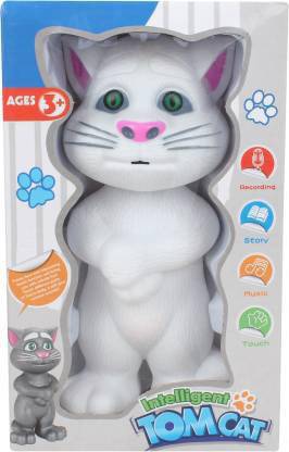 Just97 collection Talking Tom Cat (White) (White) Price in India - Buy ...
