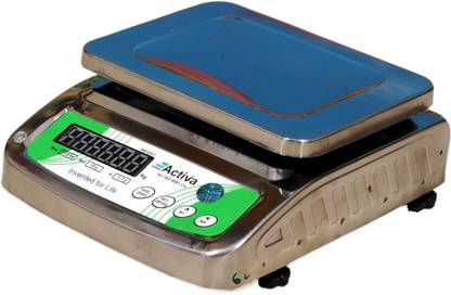 ACTIVA Mini 20kg Stainless Steel weight machine for shop Weighing Scale ...