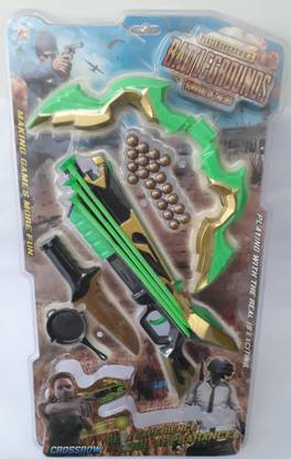 Anvi PUB-G Theme Gun/ Crossbow- Teer Kaman (2 in 1) Set with Assault ...