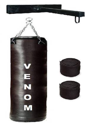 VENOM 30 Inch Long, SRF Material, Filled Punching Bag along with ...