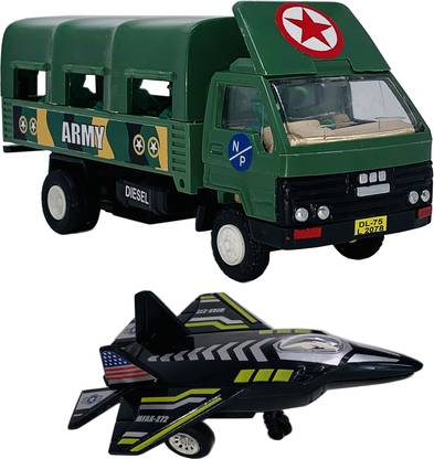 Miniature Mart Kids Small Size Pull Back & Go Mini Raptor Fighter Jet ...