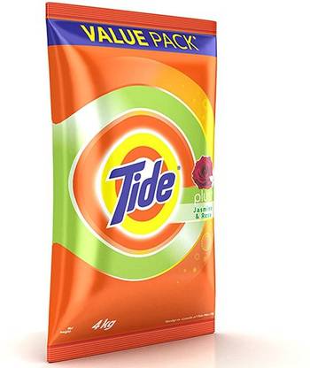 Tide Regular Detergent Powder 4 kg Price in India - Buy Tide Regular ...