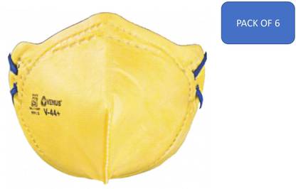Venus Pollution High Quality Adjustable V-44+ Respirator Mask (Pack of ...