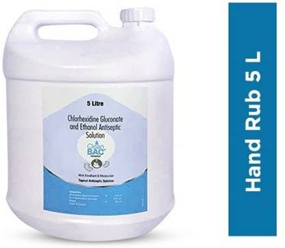 CleanBAC Disinfectant Hand Rub - 5 litre Hand Sanitizer Can - Price in ...