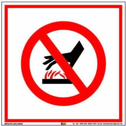 Mr. SAFE NA In PVC Sticker (8 Inch X 8 Inch) Emergency Sign Price in ...