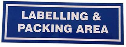 Mr. SAFE Labelling and Packing Area Emergency Sign Price in India - Buy ...