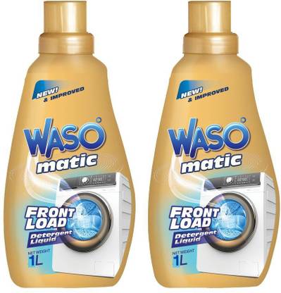 WASO Liquid Detergent Front Load (Set of 2) Classic Liquid Detergent ...