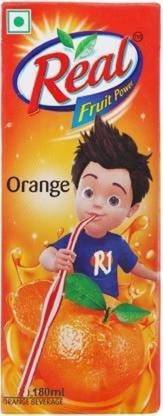 Real Fruit Juice – Orange (180 ml) Price in India - Buy Real Fruit ...