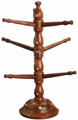 The Furniture Store Sheesham Wood Bangles Stand, Bangle Hanger/holder ...