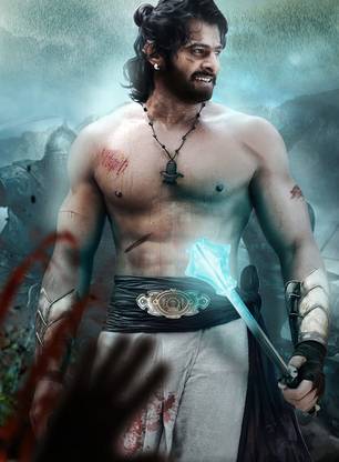 Bahubali Wall Posters For Bedroom Living Room Office 3D Poster - Movies ...
