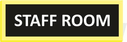 Artist House Plastic Staff Room Name Plate Price in India - Buy Artist ...