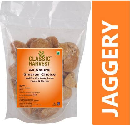 Classic Harvest PURE & NATURAL JAGGERY WHOLE 400g Block Jaggery Price ...