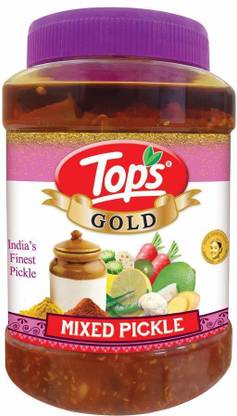 Tops Gold Mixed Pickle Pet Jar Mixed Pickle Price in India - Buy Tops ...