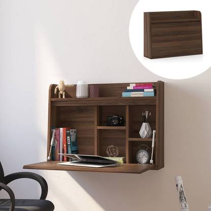 Urban Ladder Grisham Wall Mounted Study Table Engineered Wood Study ...