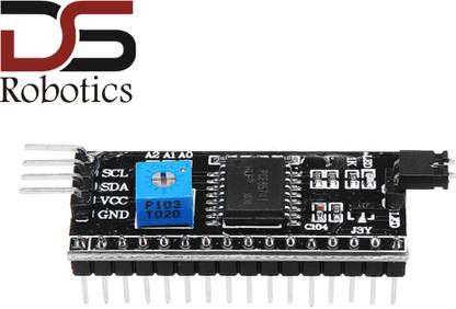 DS Robotics Lcd Display Iic I2C Serial Interface Board Module Lcd 1602 Address Changeable ...