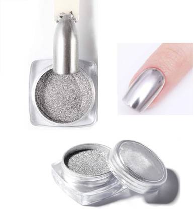 Silver Chrome Metallic Nail Polish