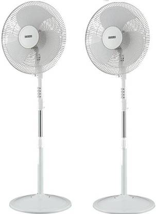 USHA HELIX MEGA white PF 400 mm 3 Blade Pedestal Fan Price in India ...