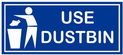 999Store use dustbin Emergency Sign Price in India - Buy 999Store use ...