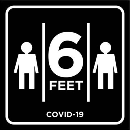 999Store si feet distance sign board Emergency Sign Price in India ...