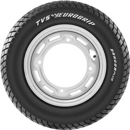 TVS Eurogrip Dragon Plus 90/100 - 10 53 J Rear Two Wheeler Tyre Price ...