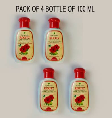 RAJAH AYURVEDA Rootz- Herbal Shampoo A Purely Natural Hair Treatment ...