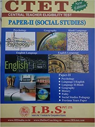 CTET Paper 2 SST: Buy CTET Paper 2 SST by IBS Institute at Low Price in ...