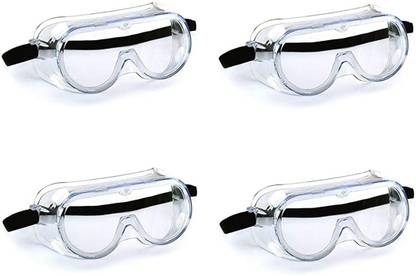 SAFE-X Anti-Fog Protective Safety Goggles Clear Lens Wide-Vision ...