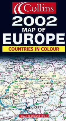 2002 Map of Europe: Buy 2002 Map of Europe by unknown at Low Price in ...