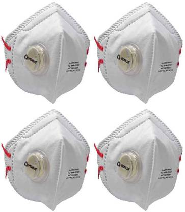 The Pro Homes V 4200 N95 Face Mask with Filtering Facepiece Respirators ...