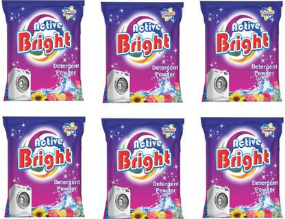 active bright detergent powder 500 gm (pack of 6) Detergent Powder 3000 ...