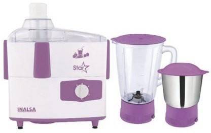 Inalsa STAR JUICER MIXER GRINDER 400 Juicer Mixer Grinder (2 Jars ...