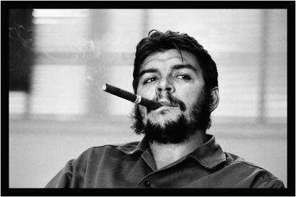 Che Guevara Poster with Frame F-41 Paper Print - Personalities posters ...