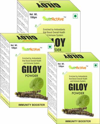 NutrActive Organic Giloy/Guduchi/Gulvel Stem Powder Price in India ...