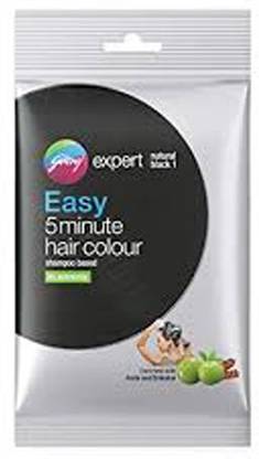 Godrej SHAMPOO BASED HAIR COLOR (BLACK) , BLACK - Price in India, Buy ...